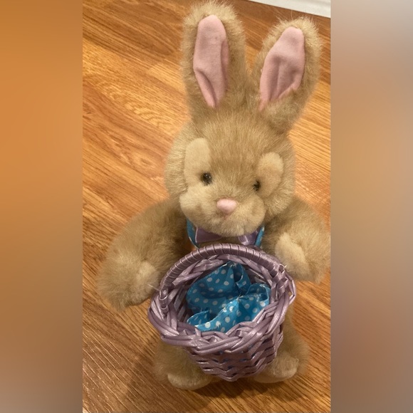 Applause | Toys | Applause Bunny Rabbit Basket Plushstuffed Animal ...